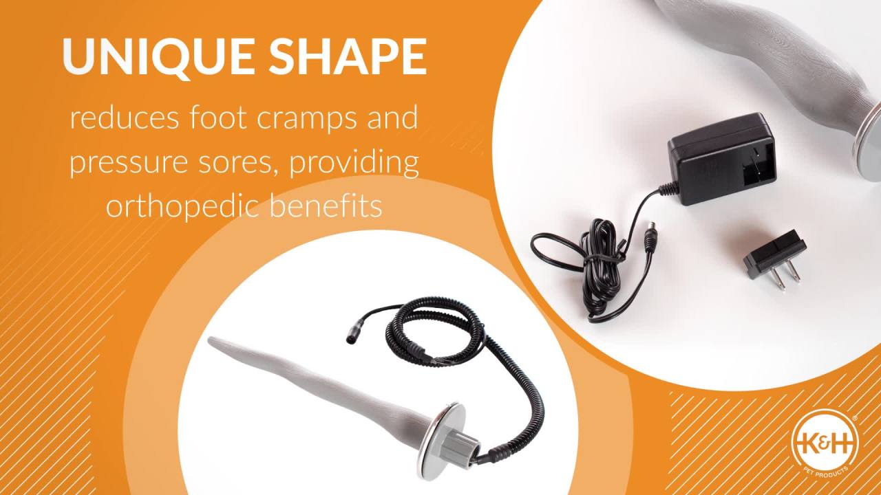 K&H Pet Products Thermo-Perch Heated Bird Perch Cage Heater, Gray ...