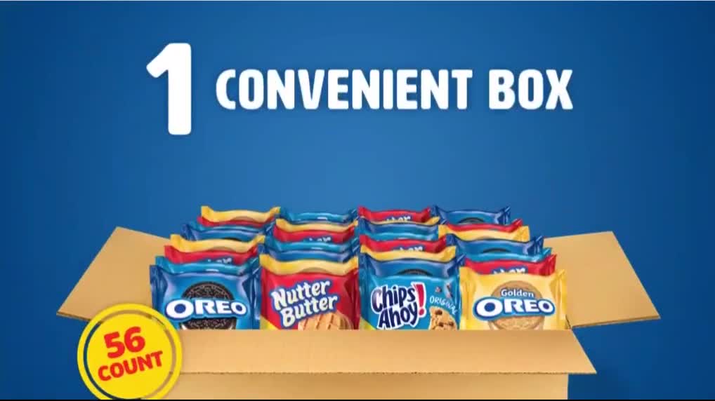 OREO Original, OREO Golden, CHIPS AHOY! & Nutter Butter Cookies ...