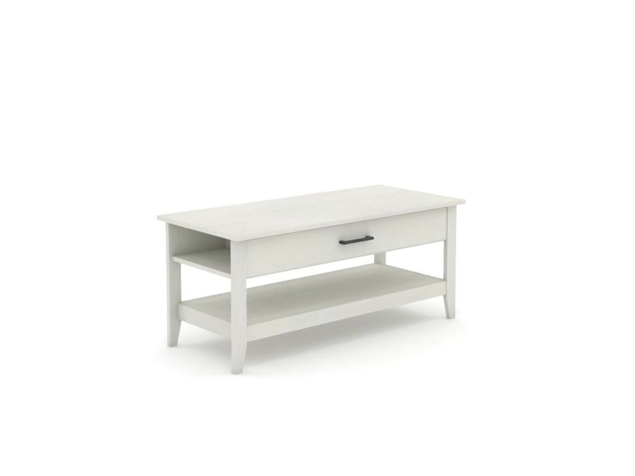 Sauder Summit Station Lift-Top Coffee Table with Shelf in Glacier Oak ...