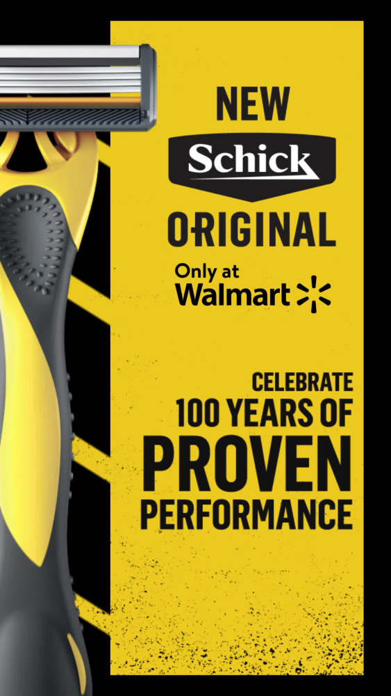 Schick Original Disposable Razors for Men, 4 Ct, Pivoting Razor Head ...