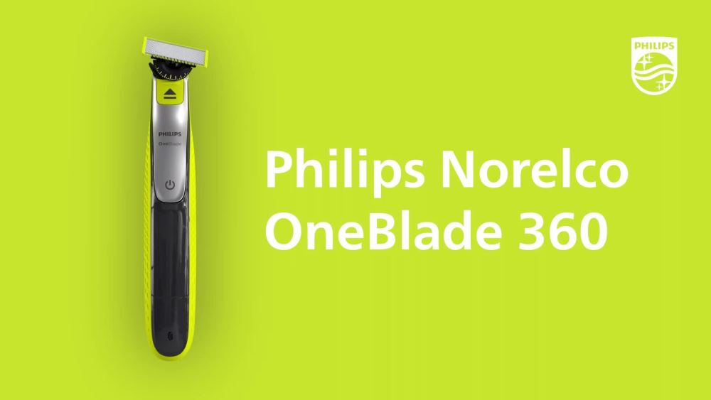 Philips Norelco Oneblade 360 Face Hybrid Electric Trimmer and Shaver ...