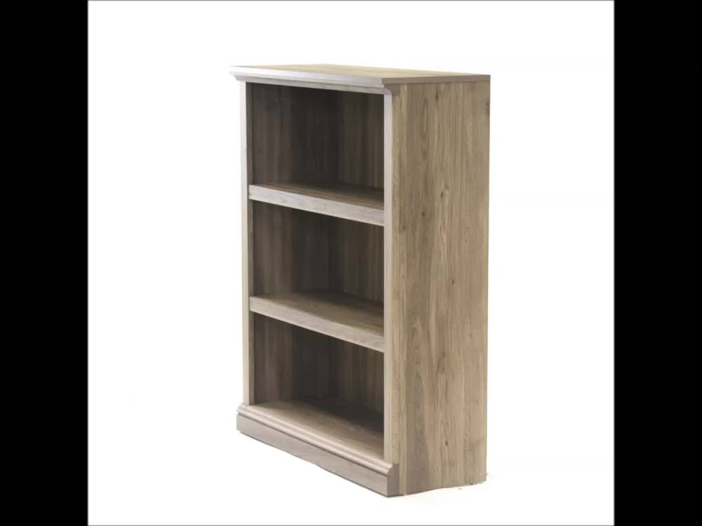 Sauder Select 3 Shelf Bookcase, Salt Oak Finish - Walmart.com