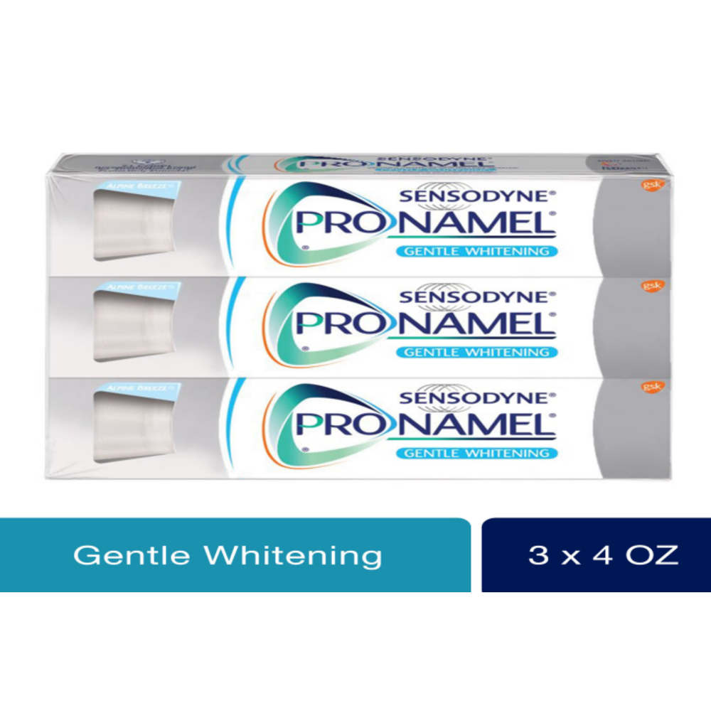 Sensodyne Pronamel Gentle Whitening Sensitive Toothpaste, Alpine Breeze ...