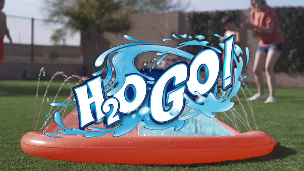H2OGO! 18' Double Lane Water Slide - Walmart.com