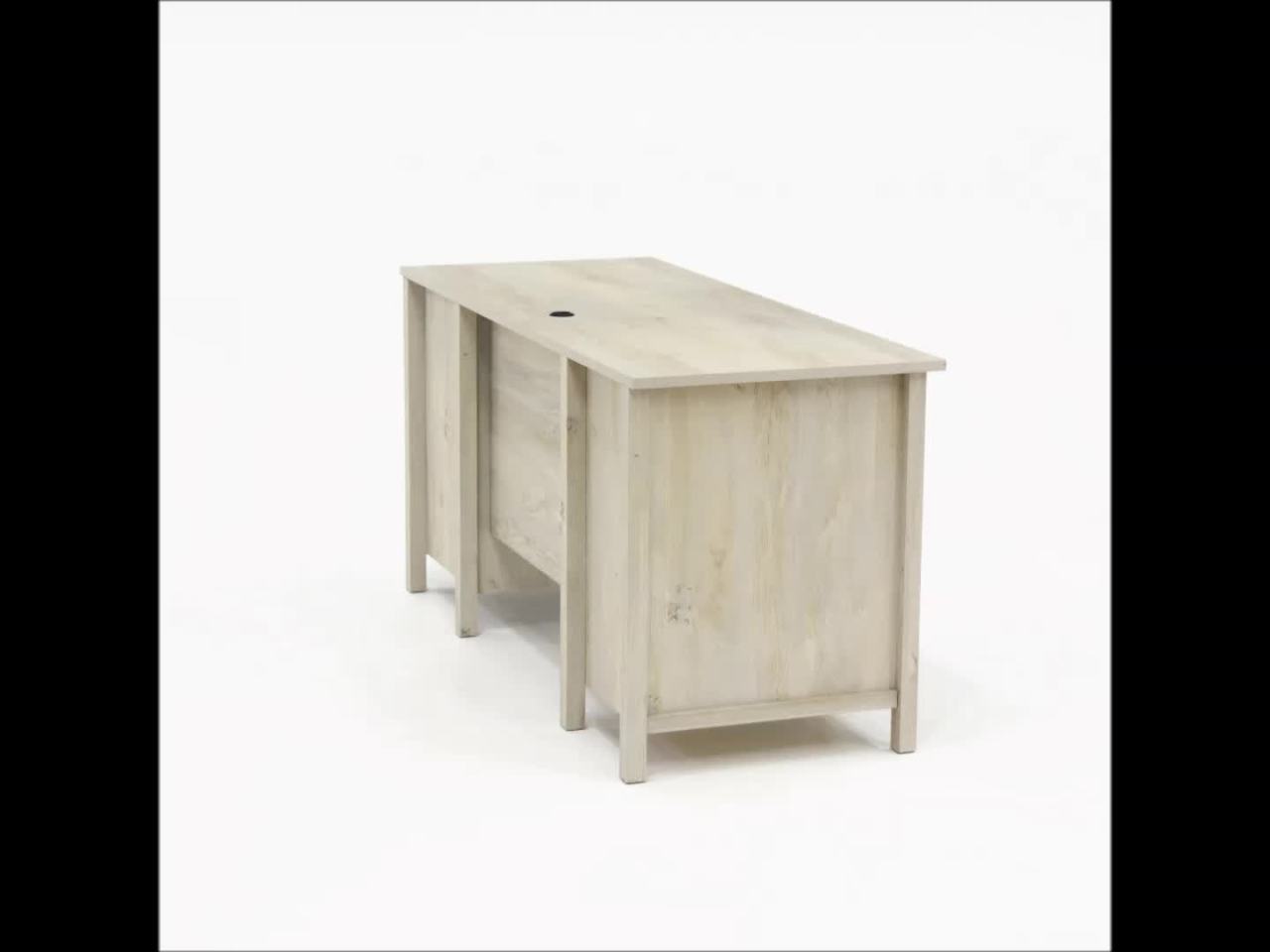Sauder Costa Computer Desk, Chalked Chestnut Finish - Walmart.com