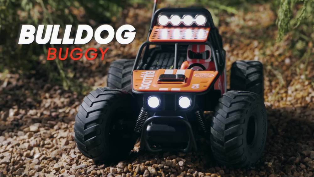 Sharper Image® Toy RC Bulldog Buggy off-Roader for Children, Orange ...