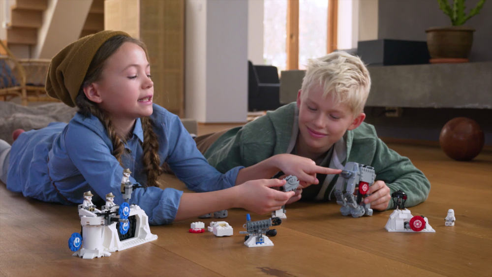 LEGO Star Wars Combat Action Battle 75241 Echo Base Defense Building ...