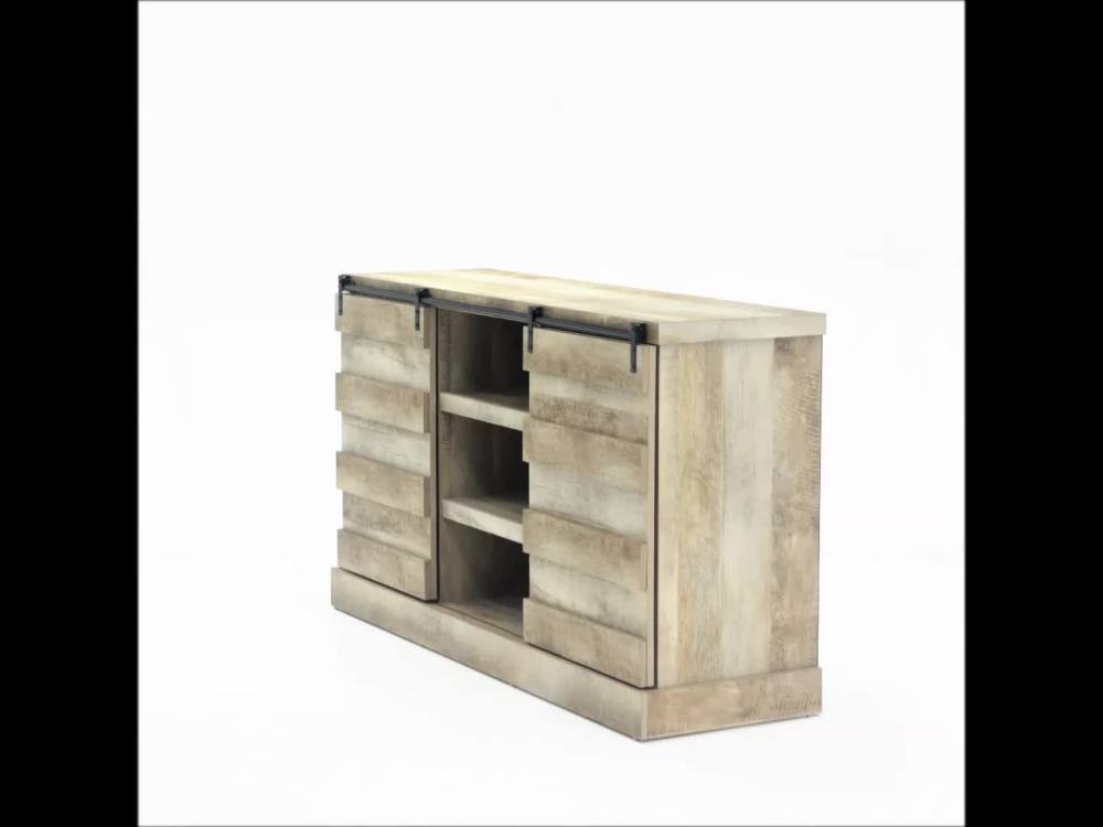 Sauder Cannery Bridge TV Stand for TVs up to 60", Lintel Oak Finish ...