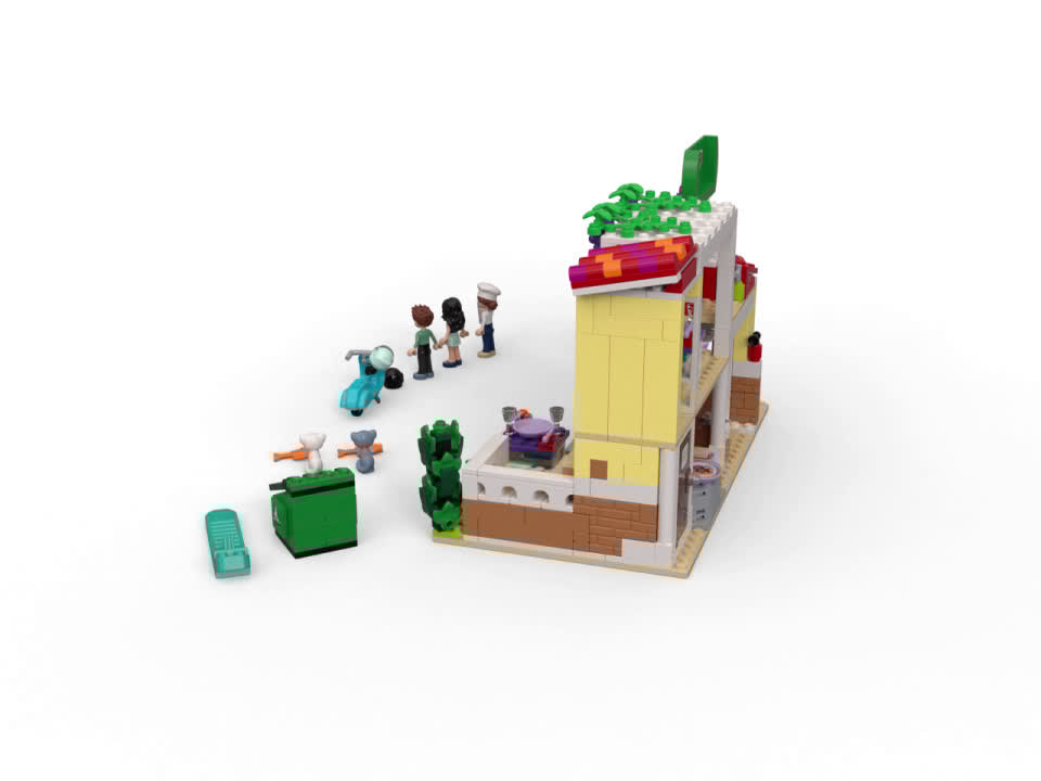 LEGO Friends Heartlake City Restaurant 41379 Toy Building Playset ...