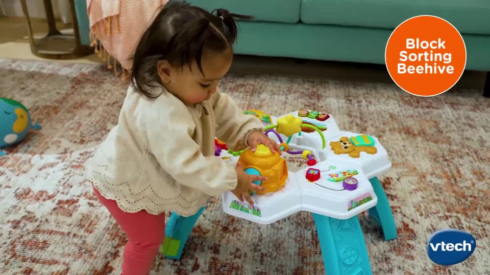VTech Buzz & Learn Activity Table with Accessories, Baby and Toddler Toys - Walmart.com