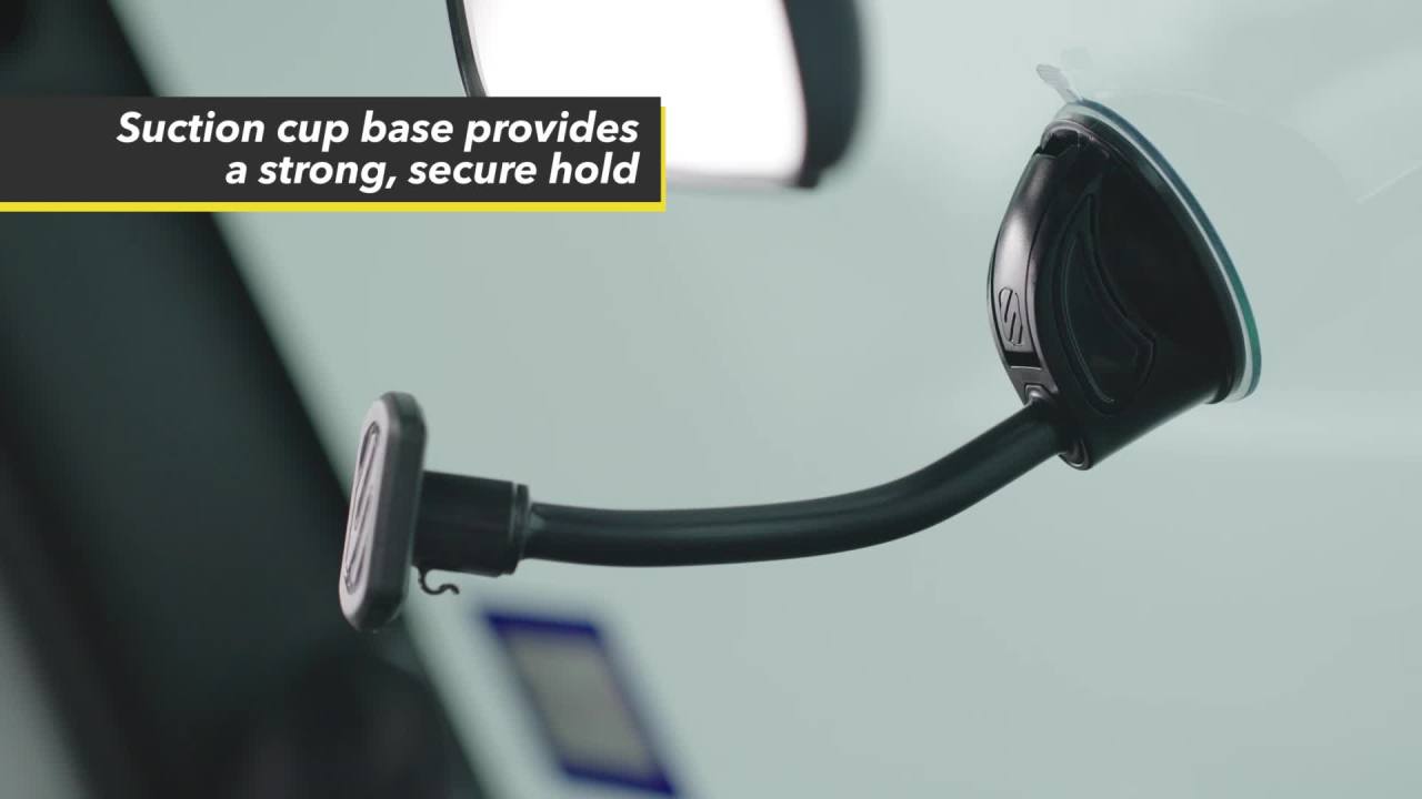 Scosche MAGWDM Magic Mount Magnetic Car Windshield or Dash Phone Mount ...