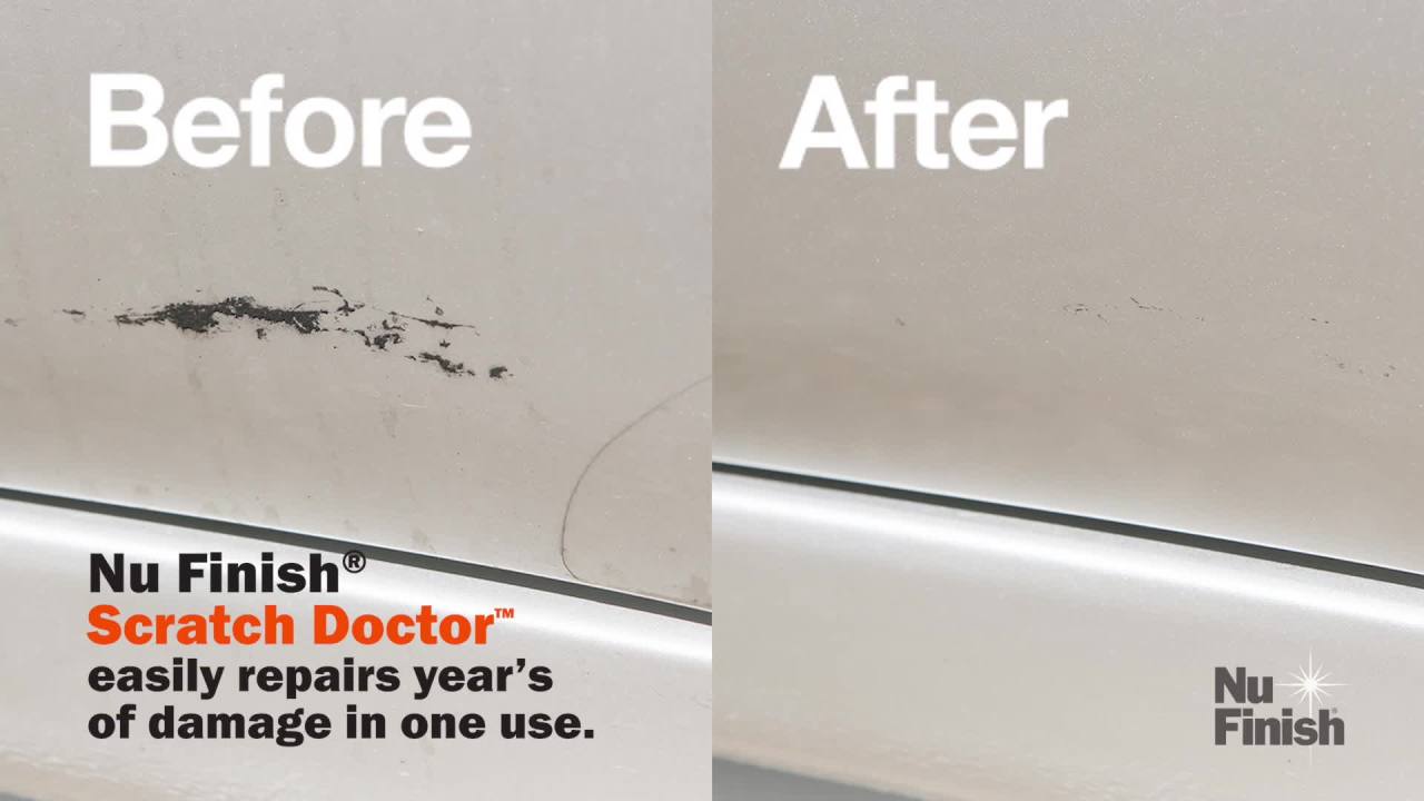 Nu Finish Scratch Remover Car Scratch Repair, 6.5 oz, Removes Scrapes ...