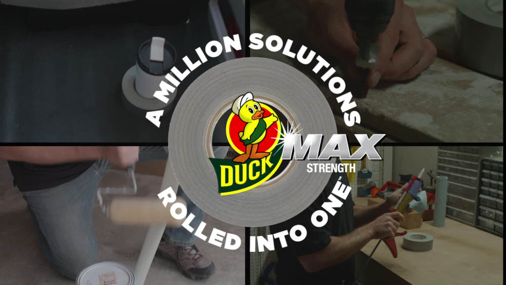 Duck Brand Max Strength 1.88 in x 35 yd Black Duct Tape Roll - Walmart.com