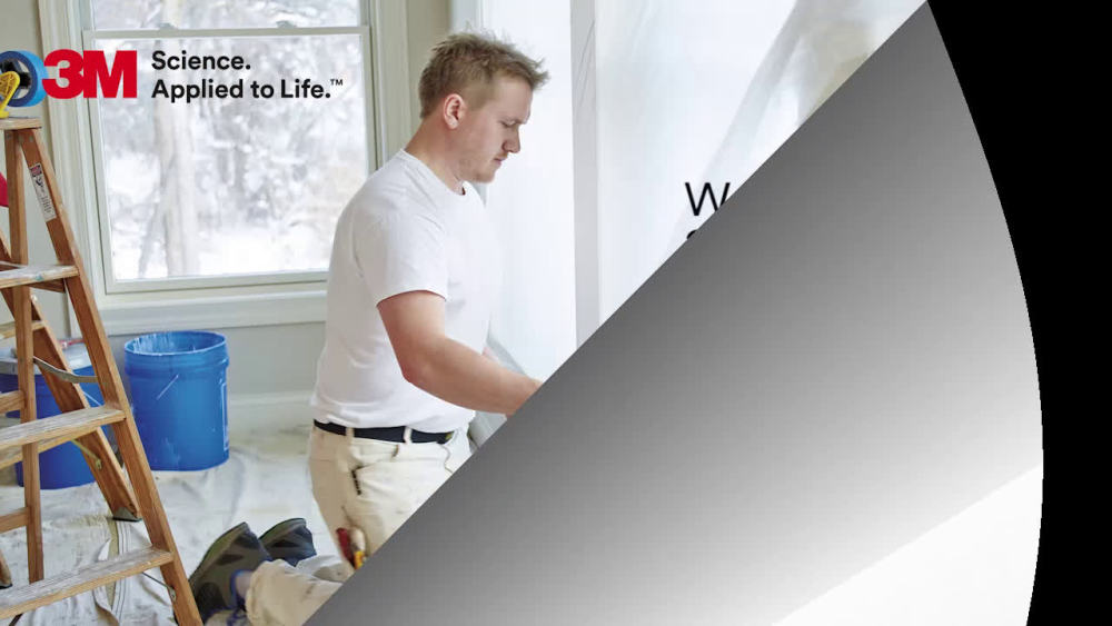 3M Hand-Masker Advanced Masking Film, AMF72, 72 in x 90 ft x .35 mil ...