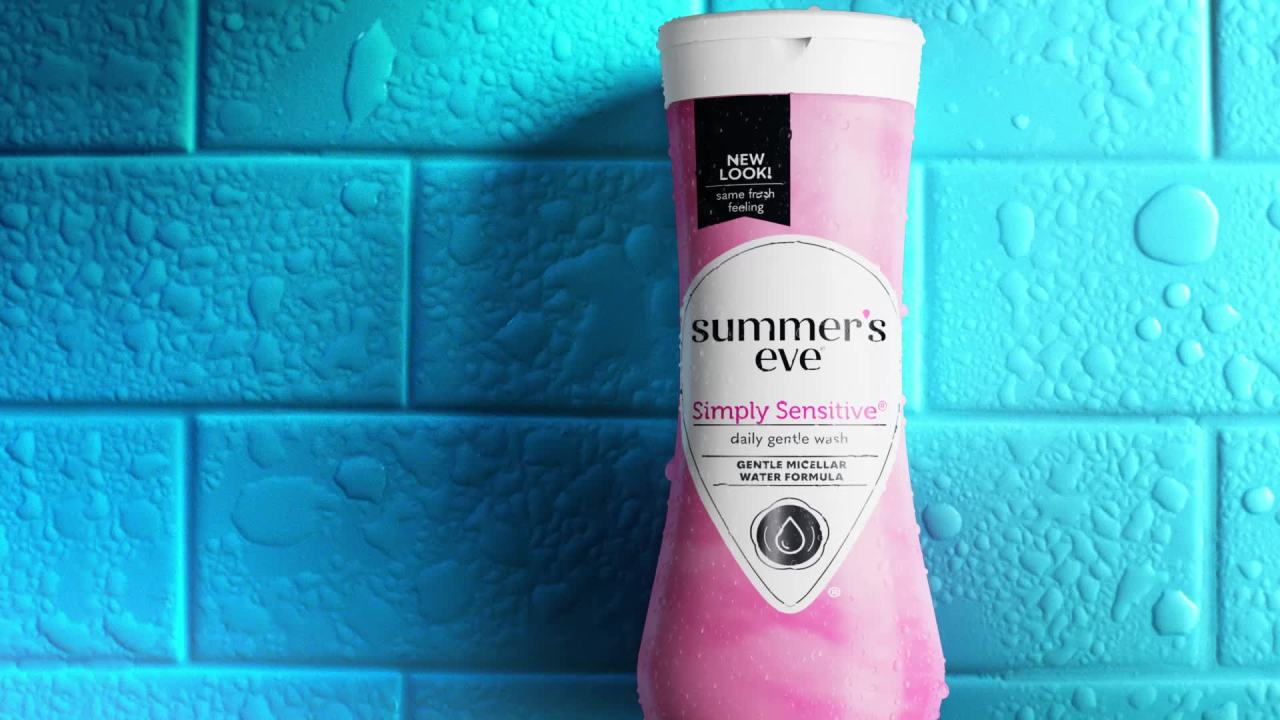 Summer's Eve Feminine Hygiene Care Body Powder, Prevents Sweat & Odor ...