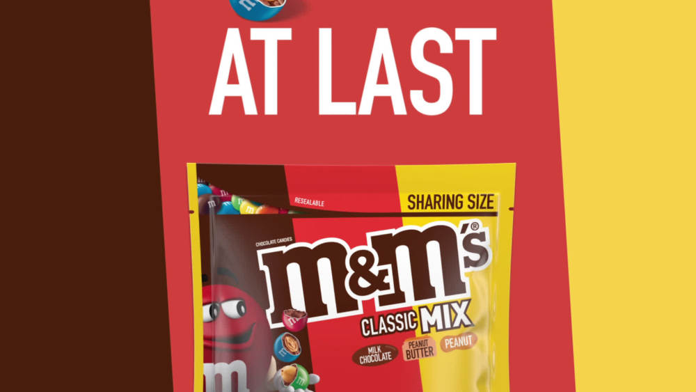 M&M's Classic Mix Chocolate Candy, Sharing Size - 8.3 oz Bag - Walmart.com