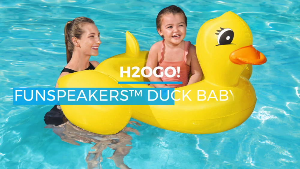 H2OGO! Funspeakers™ Duck Baby Boat Float, Yellow - Walmart.com