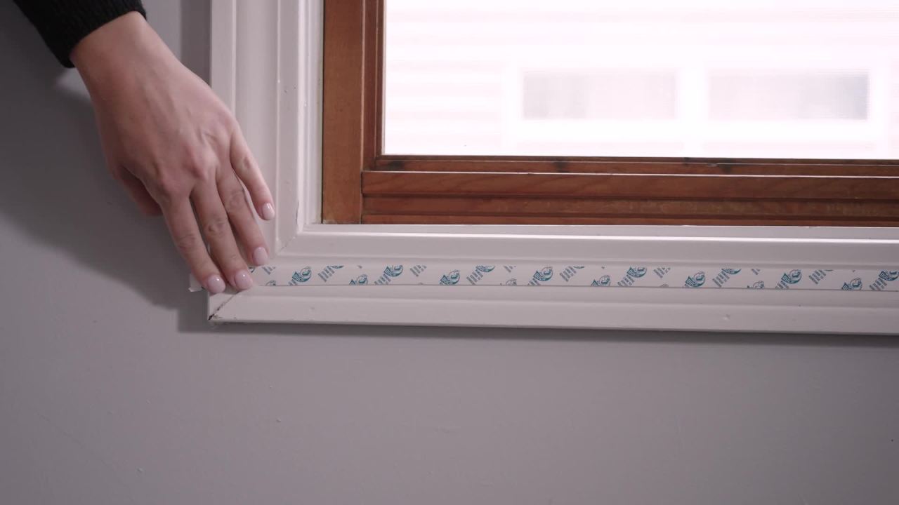 Duck Brand Double-sided Window Kit Tape, Clear, 0.5 in. x 24 ft ...