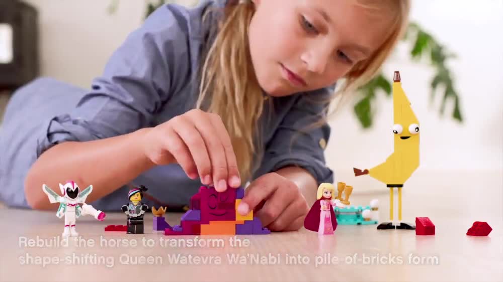 LEGO Movie Introducing Queen Watevra Wa'Nabi 70824 - Walmart.com