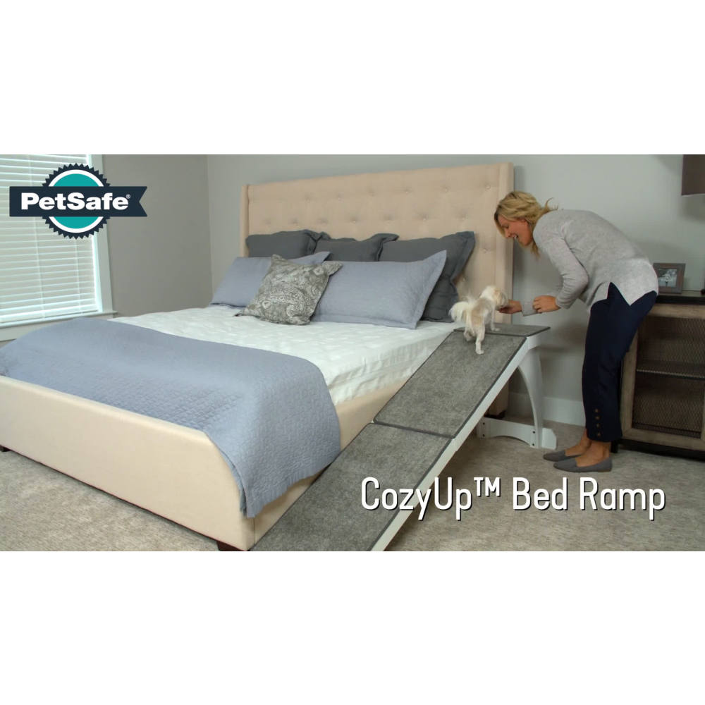 PetSafe CozyUp Bed Ramp for Dogs and Cats, Durable, Easy-to-Store ...