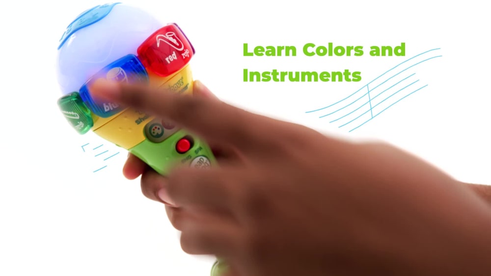 LeapFrog Learn & Groove Shakin' Colors Maracas Baby Toy with Light-Up ...