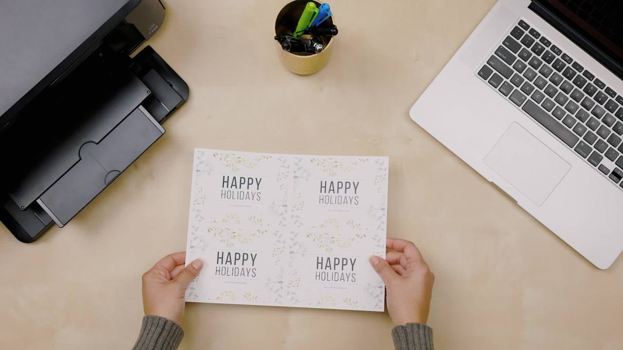 "Avery Custom Printed 4"" x 6"" Blank Cardstock Paper Postcards with ...