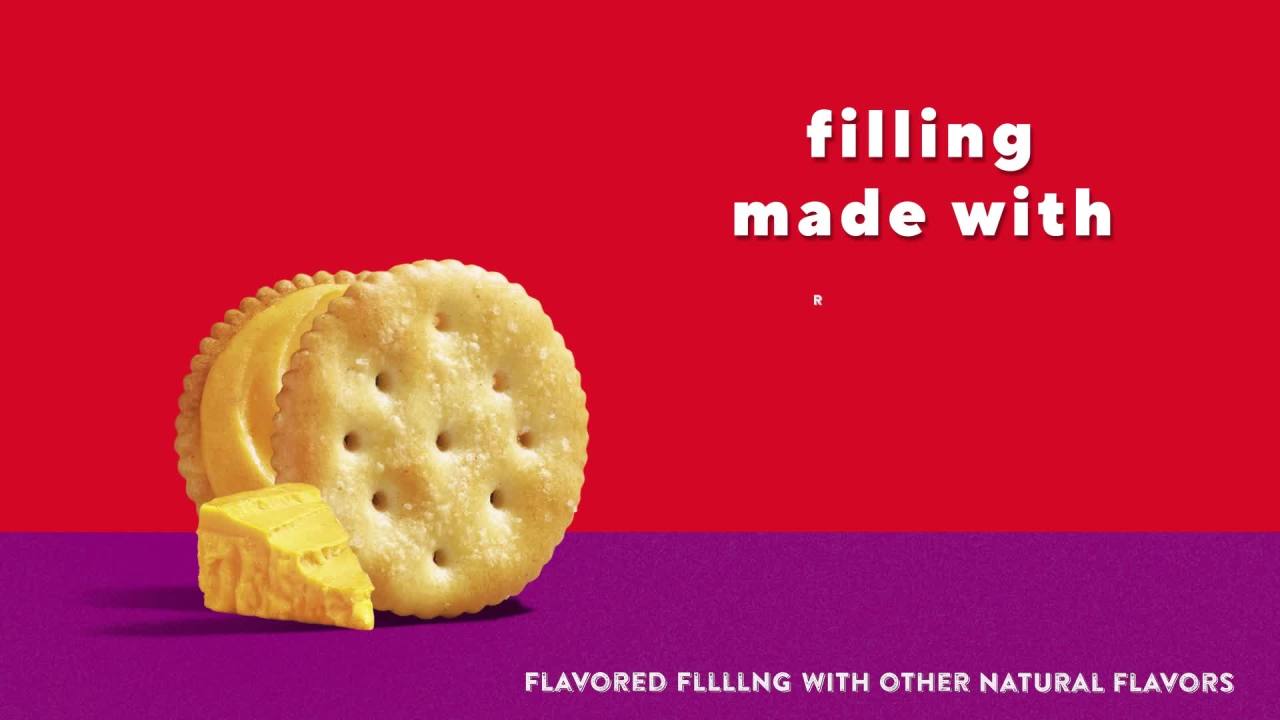 RITZ Bits Peanut Butter Sandwich Crackers, Bite-Sized Individual Snack ...