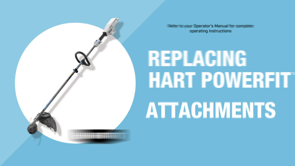 HART 40-Volt Cordless Attachment Capable 15-inch String Trimmer Kit, (1 ...