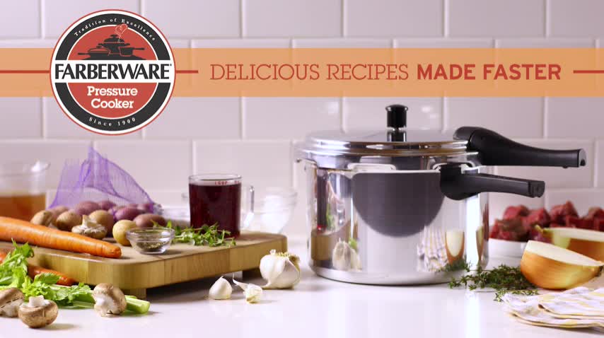 Farberware 6-Quart Aluminum Stovetop Pressure Cooker, 15 PSI - Walmart.com