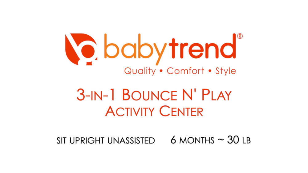 Smart Steps by Baby Trend Bounce N’ Play 3-in-1 Activity Center ...