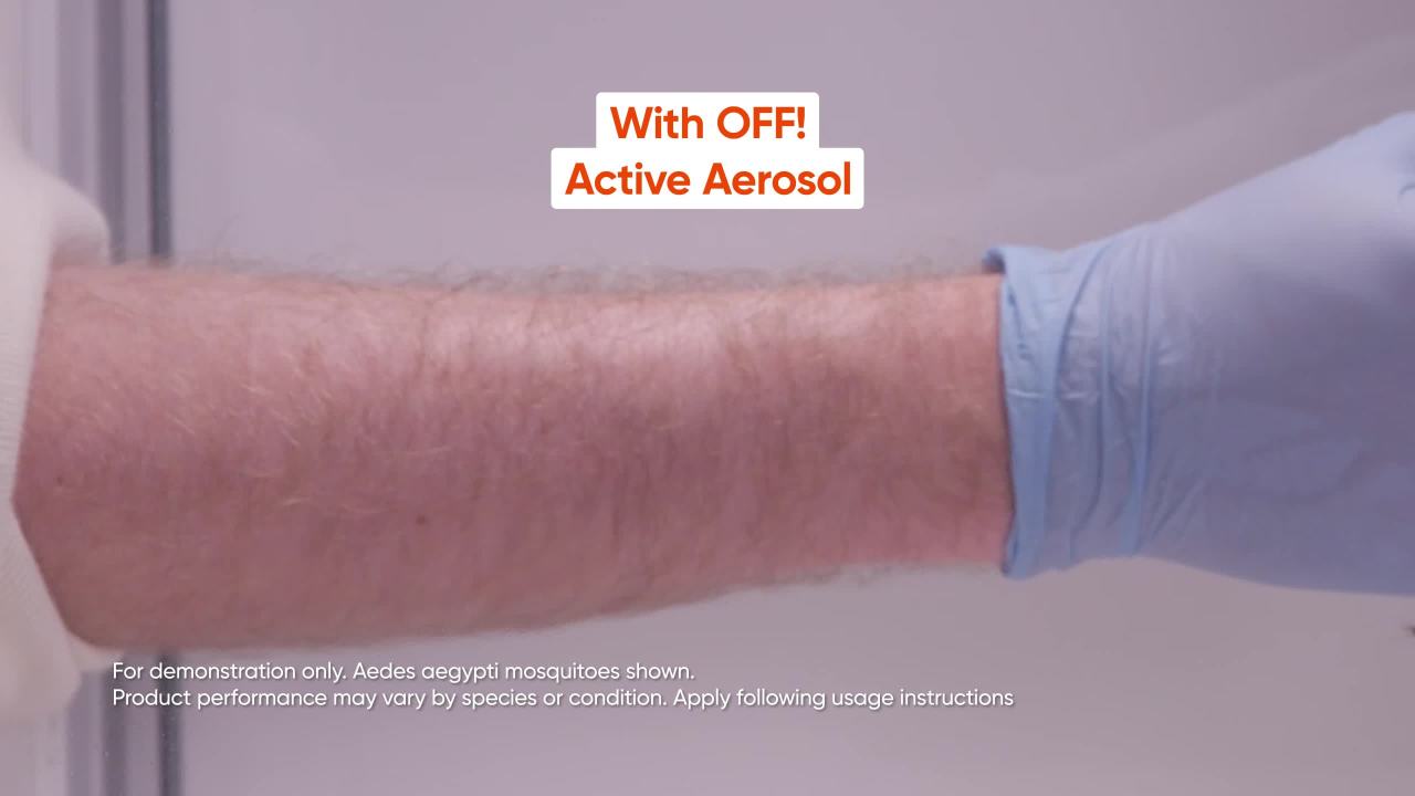 OFF! Active DEET Insect Repellent Spray, Mosquito and Tick Protection ...