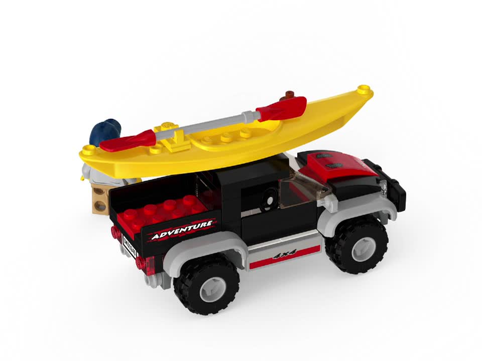 LEGO City Great Vehicles Kayak Adventure 60240 - Walmart.com