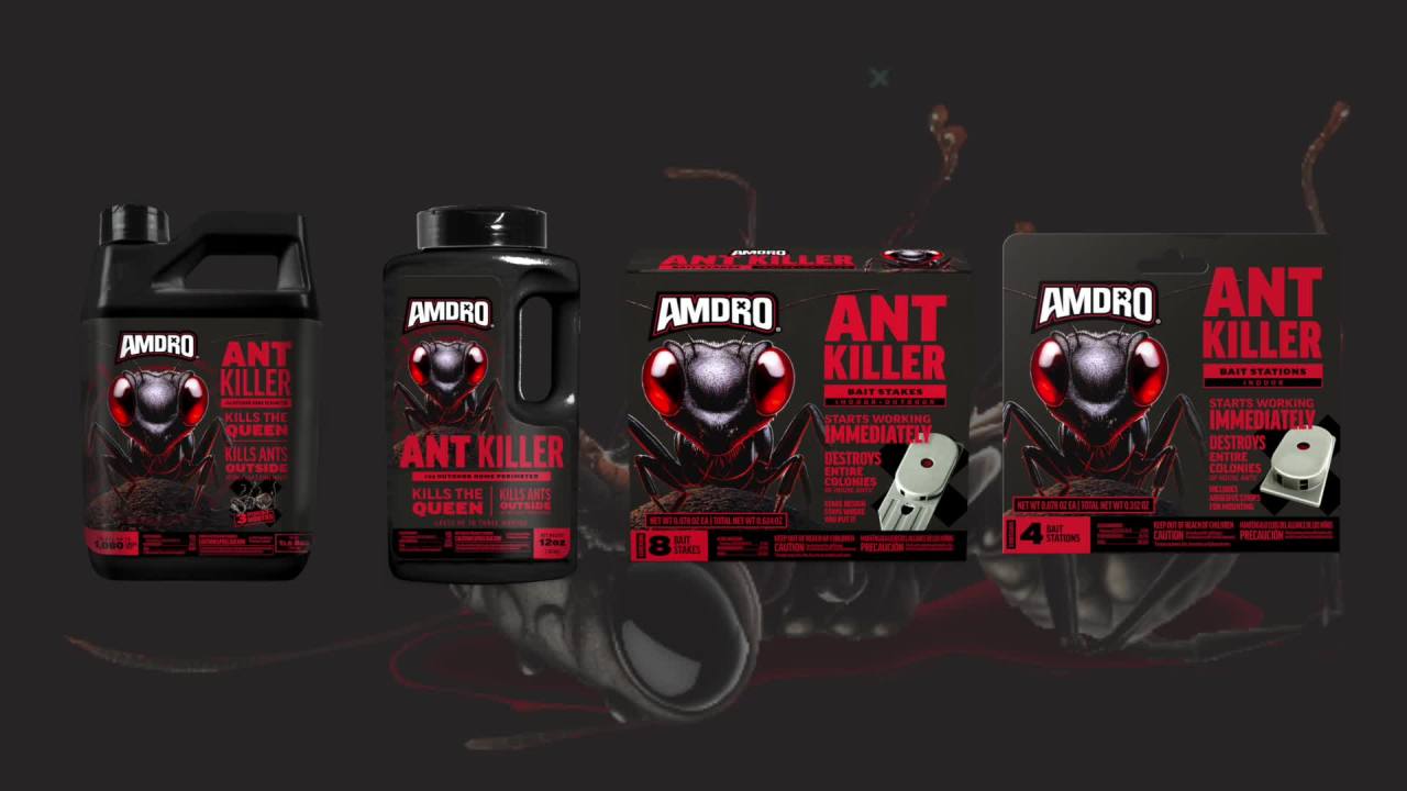 Amdro Ant Kills Ant Killer Bait Station, 4 Count - Walmart.com