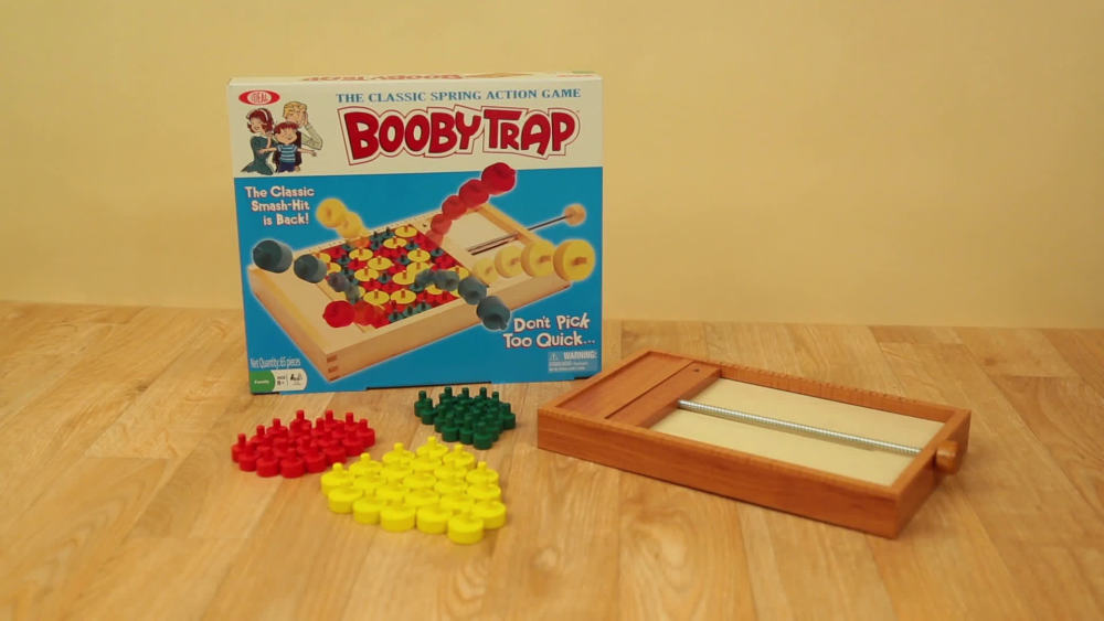 Ideal Booby Trap Classic Wood Game - Walmart.com