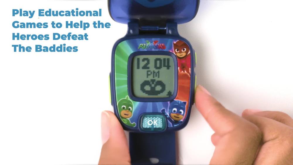 VTech PJ Masks Super Catboy Learning Watch, PJ Masks Watch, Kids Watch ...