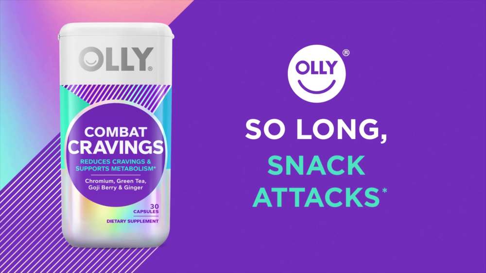 OLLY Combat Cravings Capsules, Metabolism Support Supplement, Chromium, Green Tea, 30 Ct ...