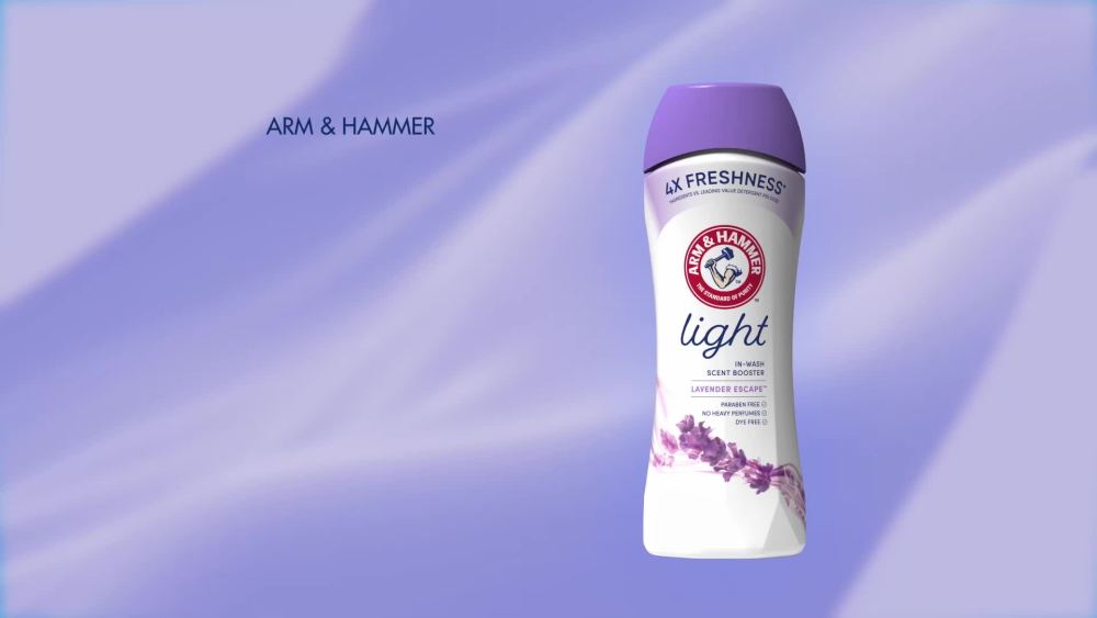 ARM & HAMMER Light In-Wash Scent Booster Lavender Escape 24 Oz Laundry ...