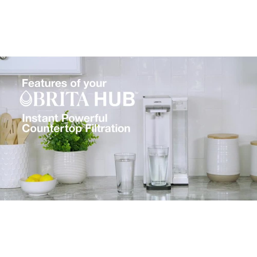 Brita Hub Replacement Water Filter, Reduces Over 70 Contaminants, 12 ...