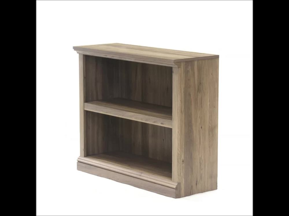Sauder Select 2-Shelf Bookcase, Salt Oak Finish - Walmart.com