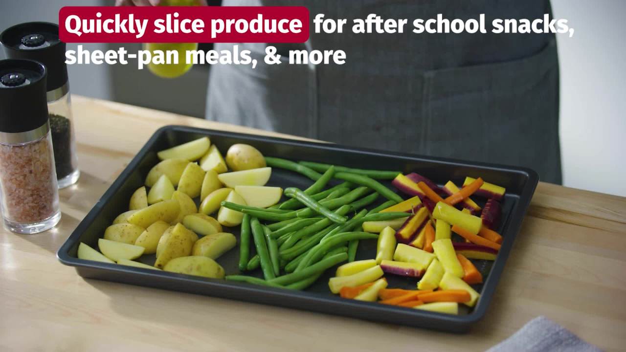 GoodCook PRO Fruit and Vegetable Divider, Quarters Produce for Roasting ...