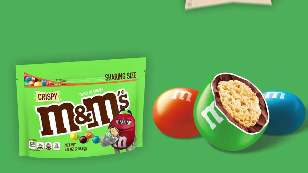 M&M's Crispy Chocolate Candy, Sharing Size - 8 oz Bag - Walmart.com