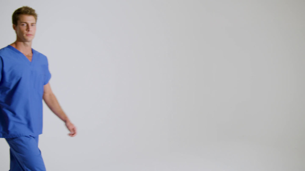 ScrubZone by Landau Unisex V-Neck Scrub Top, Style 71221 - Walmart.com