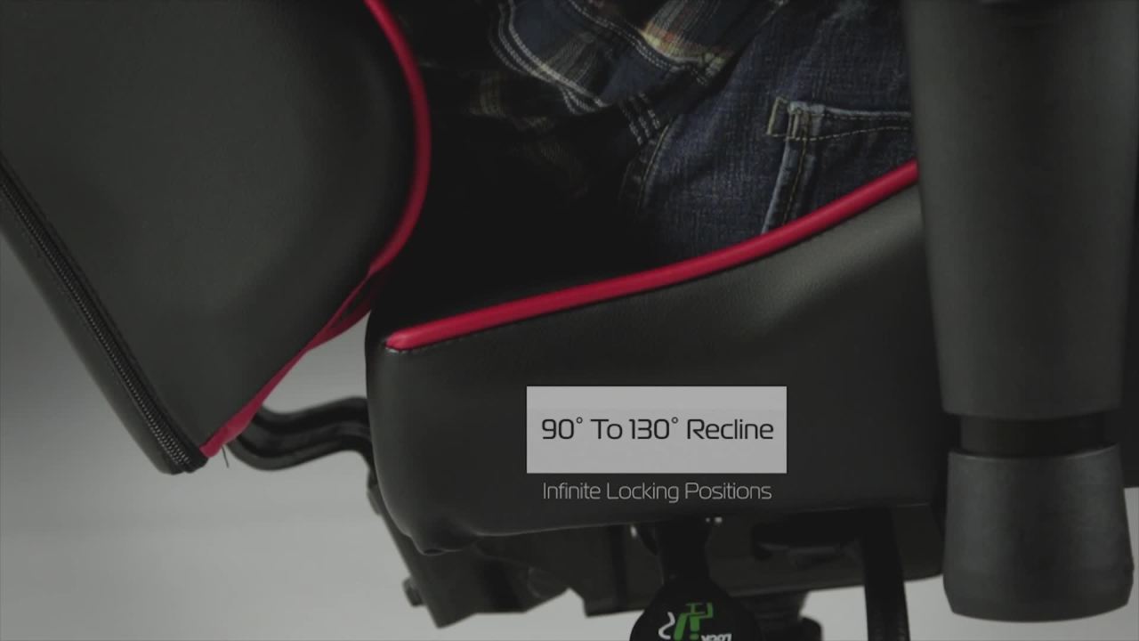 RESPAWN 100 Racing Style Gaming Chair, in Red (RSP-100-RED) - Walmart.com