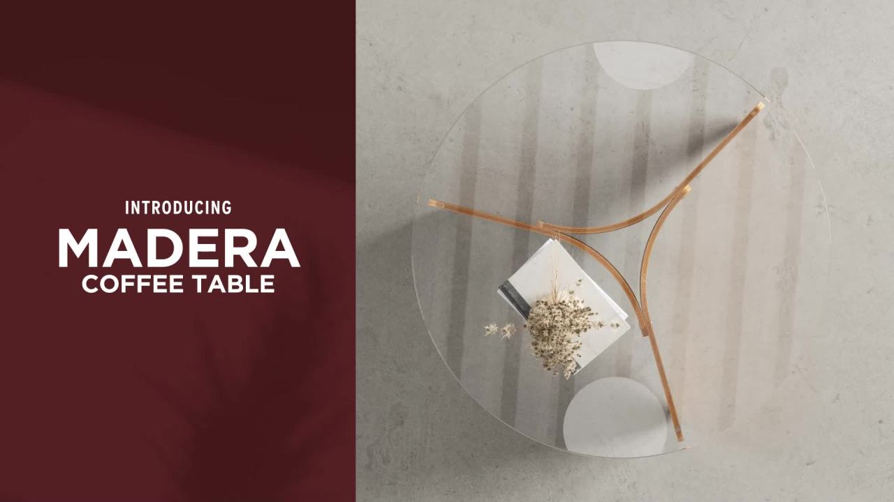 Umbra Madera Coffee Table Natural - Walmart.com