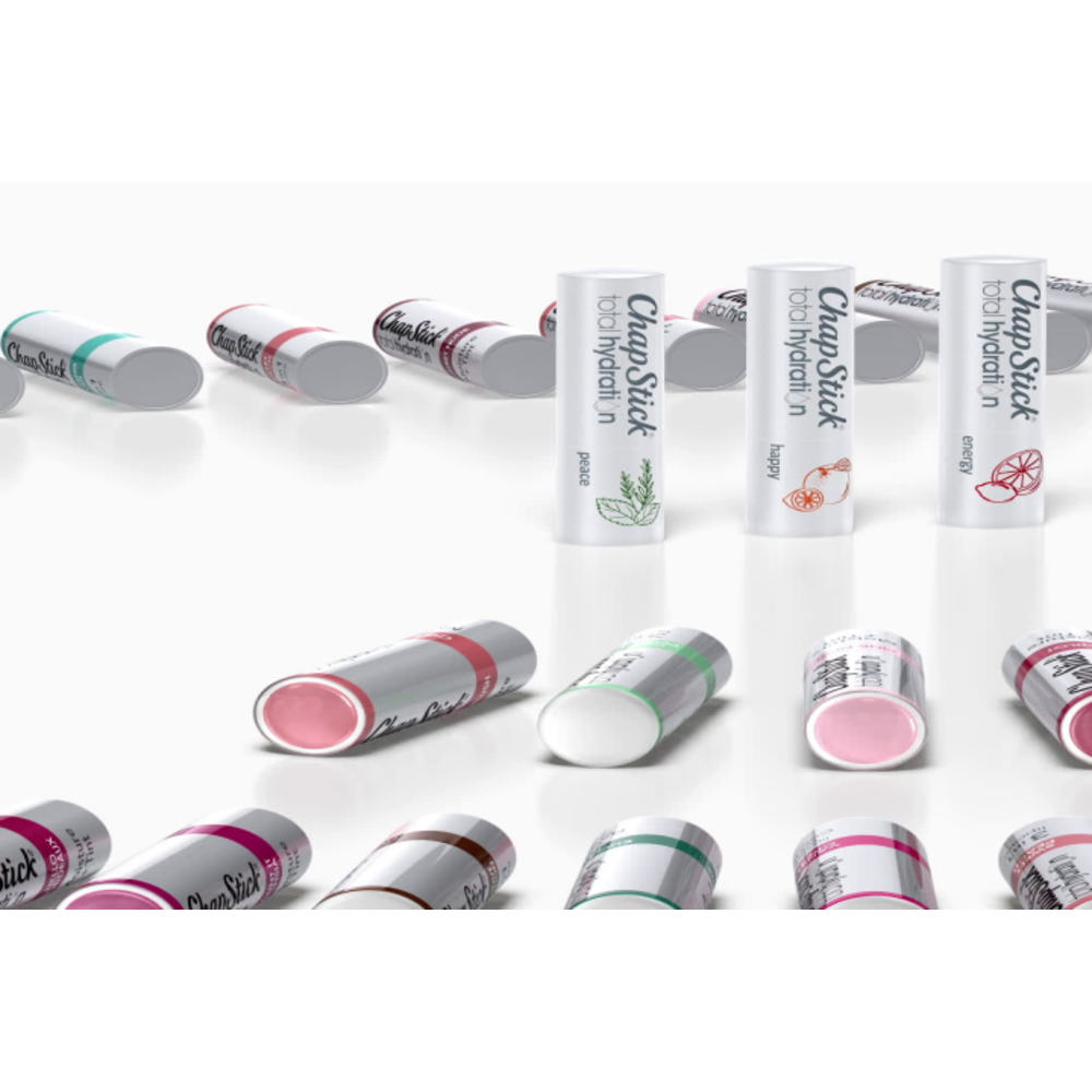 ChapStick Total Hydration Natural Flavored Eucalyptus Mint Lip Balm, 0. ...