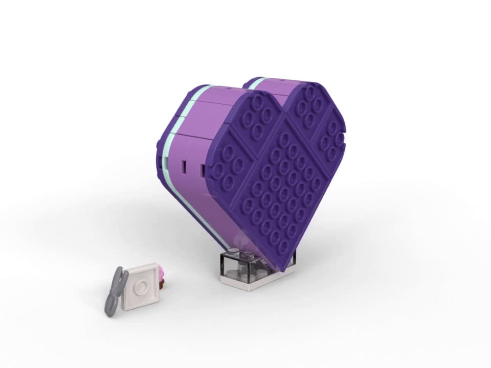 LEGO Friends Emma's Heart Box 41355 - Walmart.com