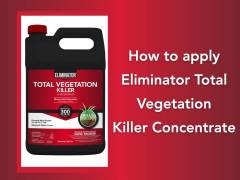 Eliminator Total Vegetation Killer Herbicide, 1 Gallon Concentrate ...