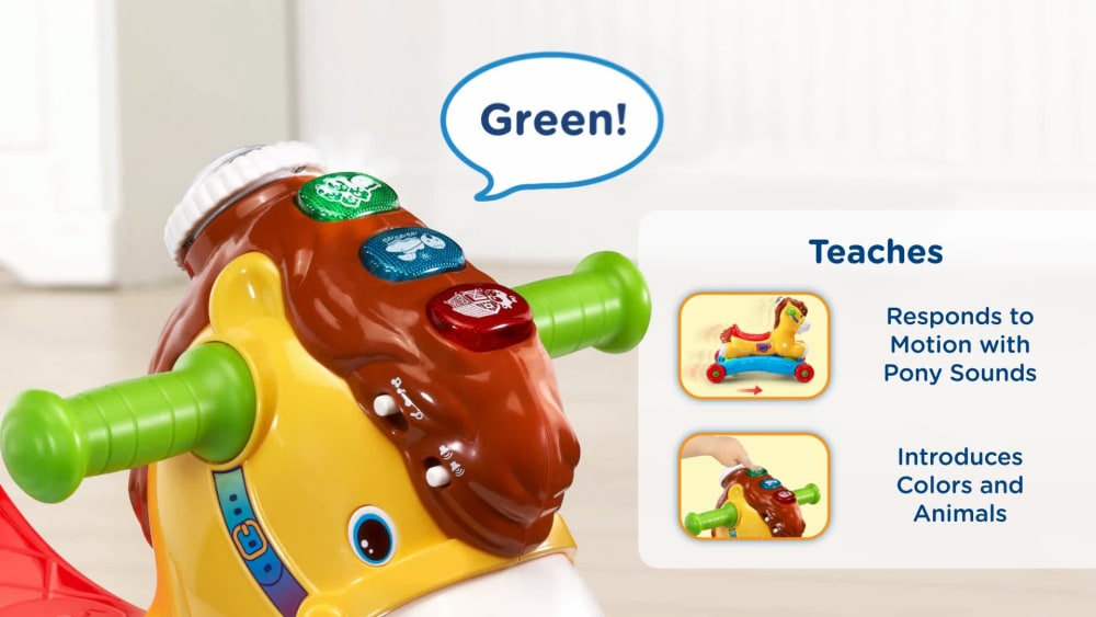 VTech Gallop & Rock Learning Pony Baby and Toddler Toys - Walmart.com