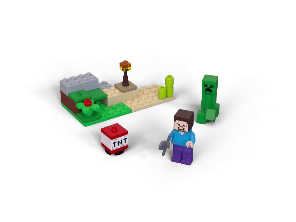 LEGO Minecraft Steve and Creeper 30393 - Walmart.com