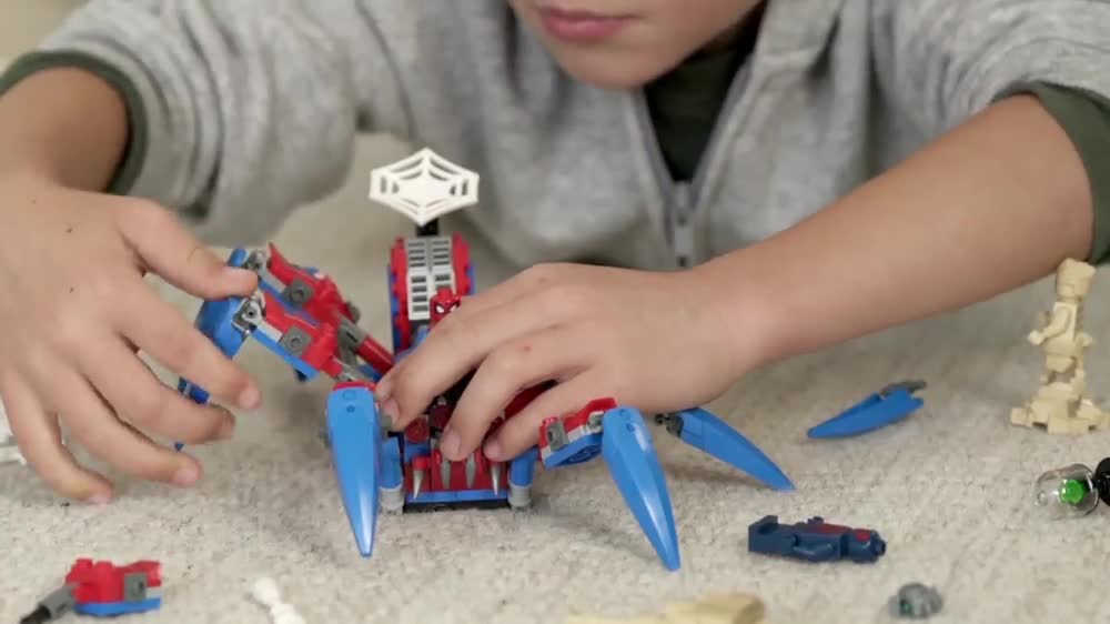 LEGO Super Heroes Spider-Man's Spider Crawler 76114 - Walmart.com